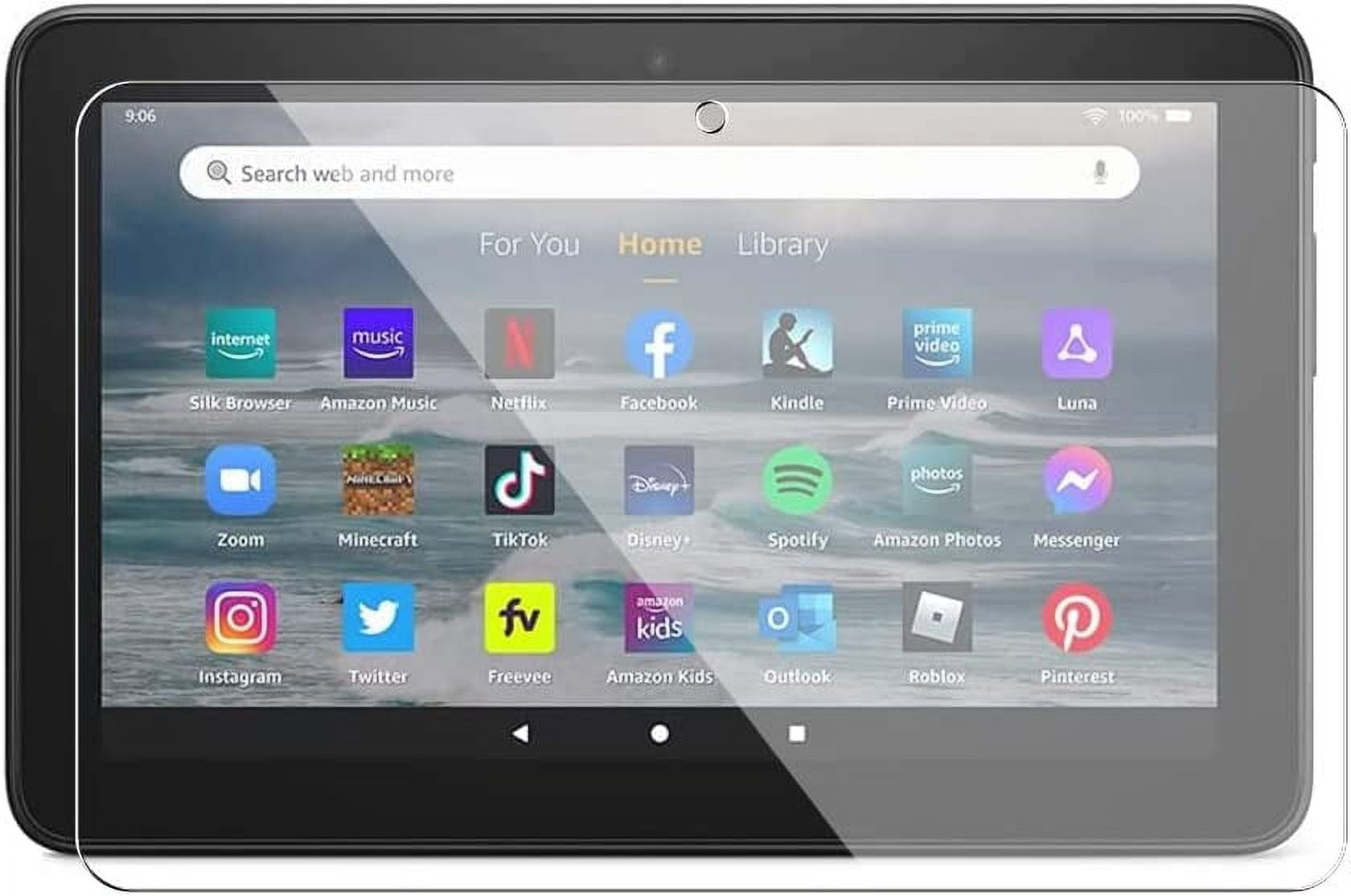 SOATUTO For All-new Fire 7 / Fire HD 7 Kids Tablet HD Clear Screen Protector (12th Generation ...