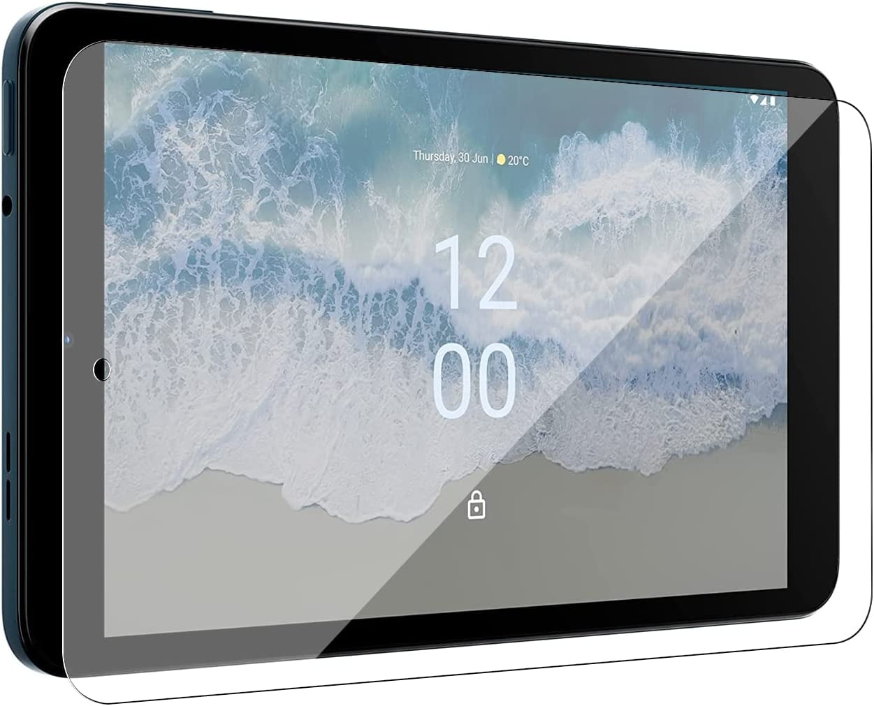 SOATUTO For Nokia T10 Tablet 8 inch Tempered Glass Screen Protector ...