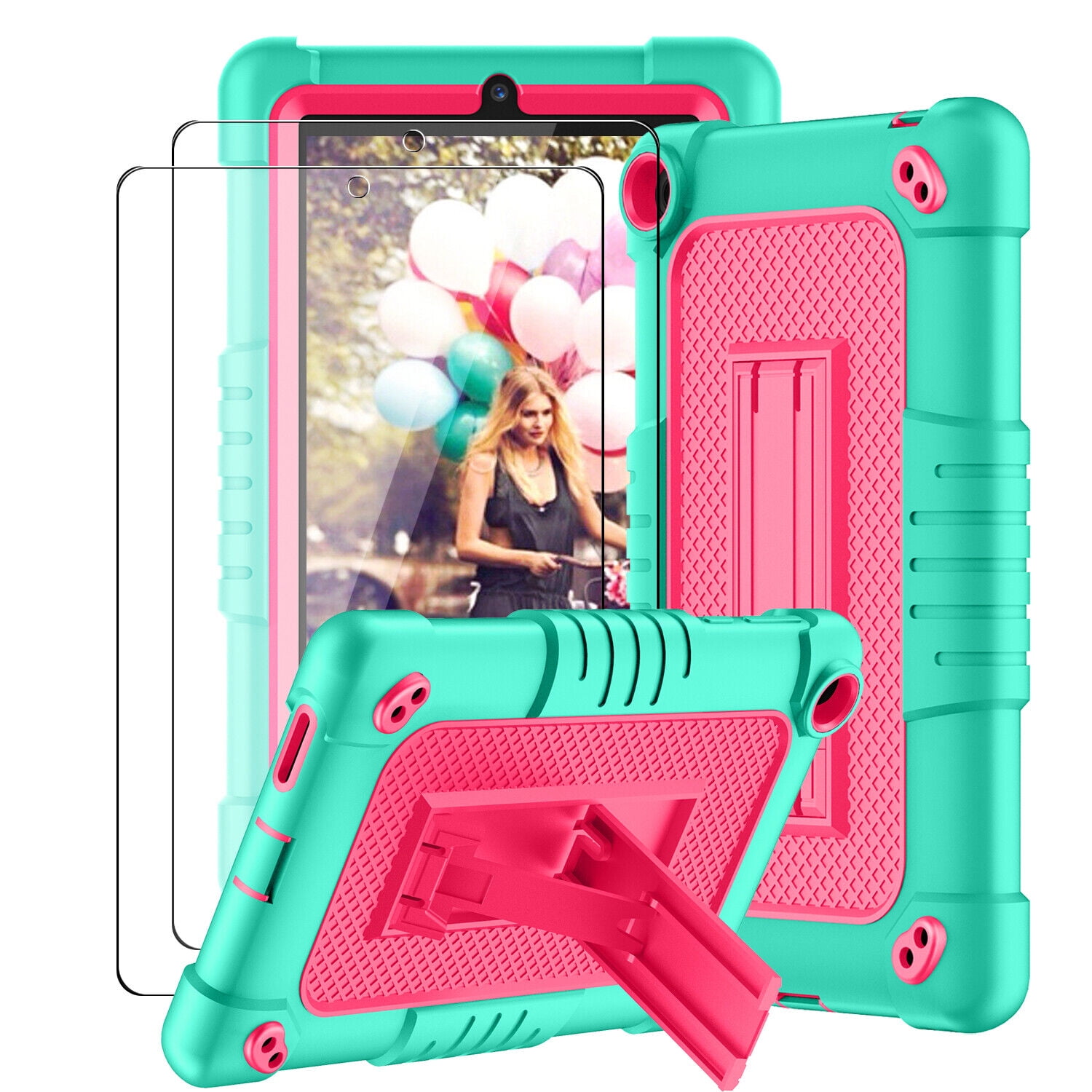 SOATUTO For Walmart Onn 7 Gen 3 Case / Onn 7 2022 Model Tablet Case Built in Shoulder Strap ...