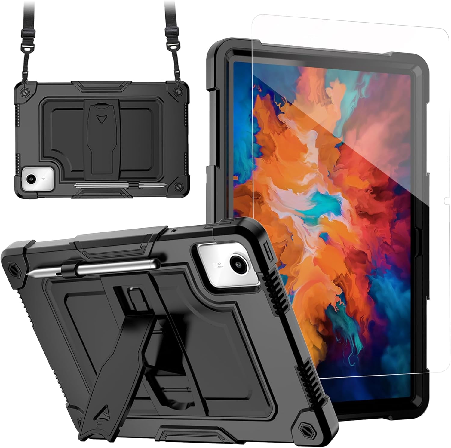 SOATUTO for Lenovo Tab M11/K11 LTE 11-inch 2024 Lenovo Xiaoxin Pad 2024 TB331FC Tablet Case ...