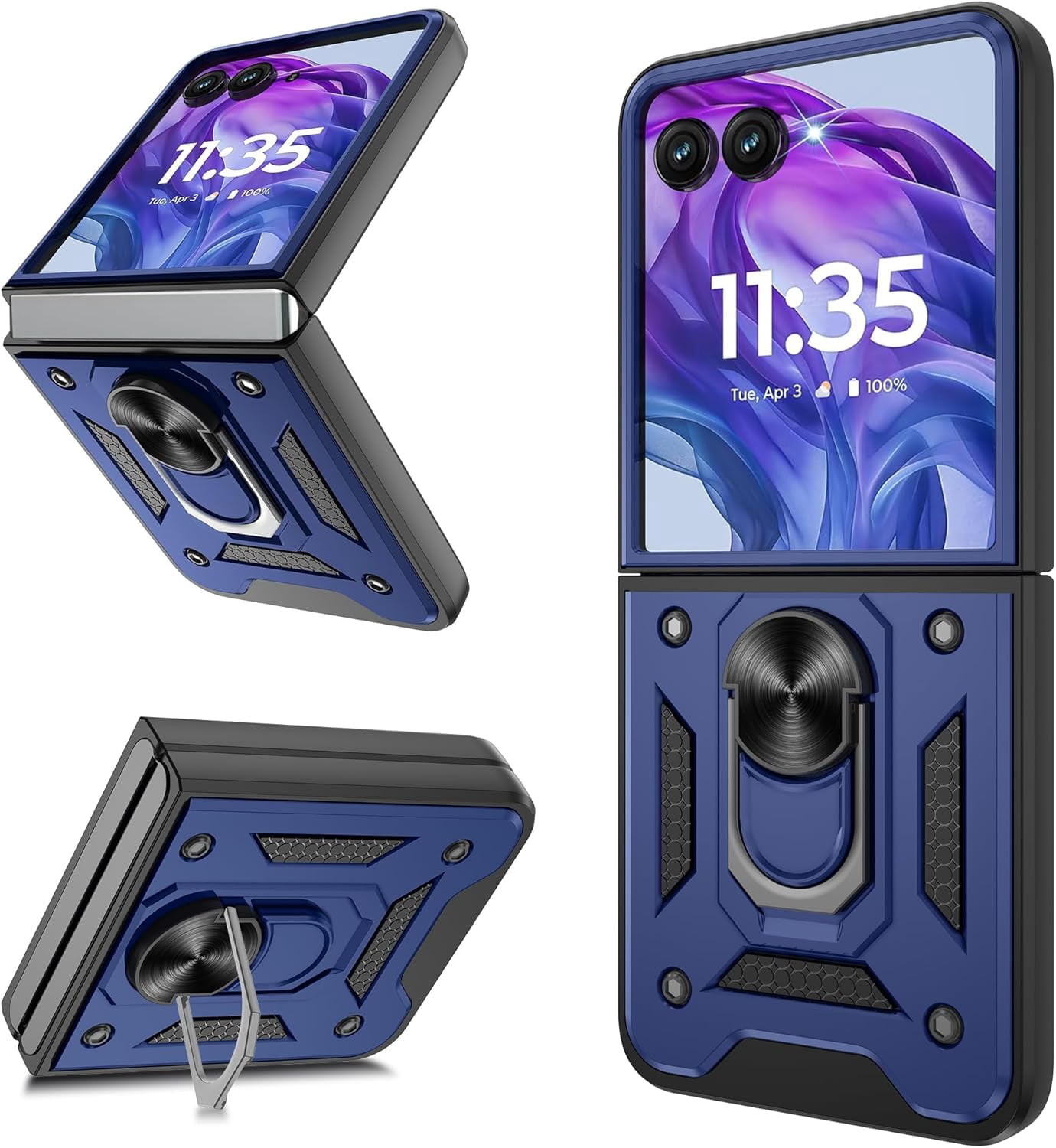 SOATUTO for Motorola Razr+ Plus 2024 Case/Razr+ Plus 2025 Case, Heavy ...