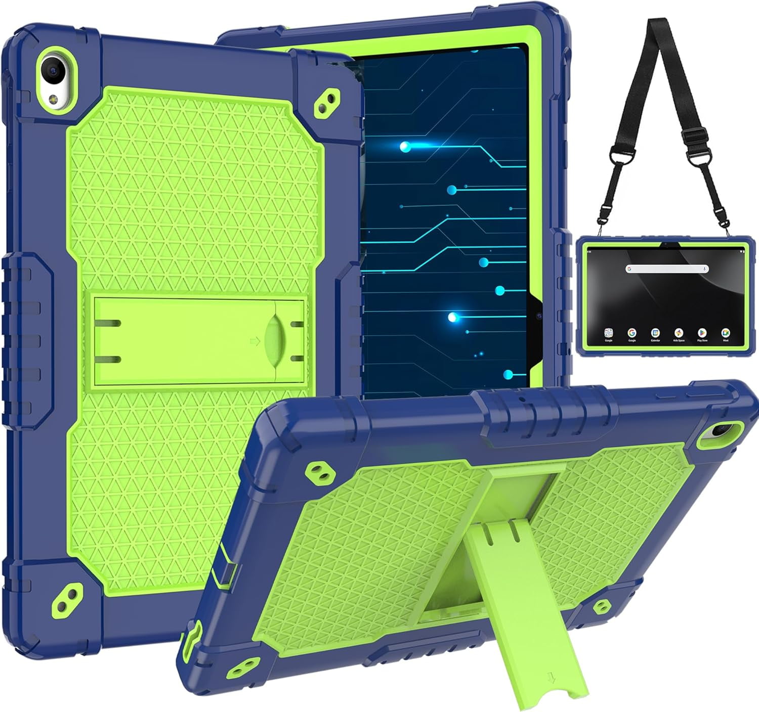 SOATUTO for Onn 11 Tablet Pro 2024 Shockproof Kids Friendly Rugged ...