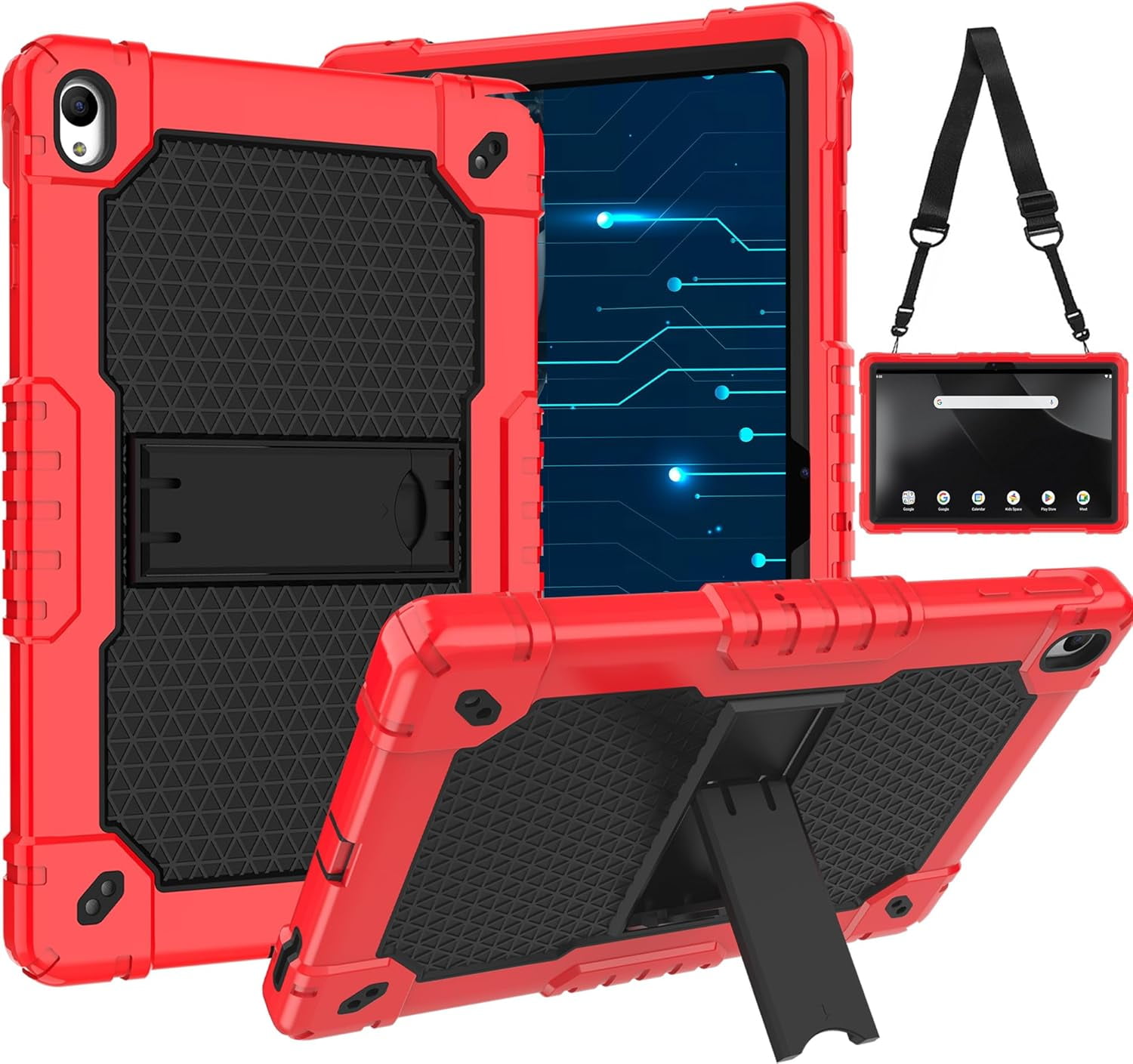 SOATUTO for Onn 11 Tablet Pro 2024 Shockproof Kids Friendly Rugged ...