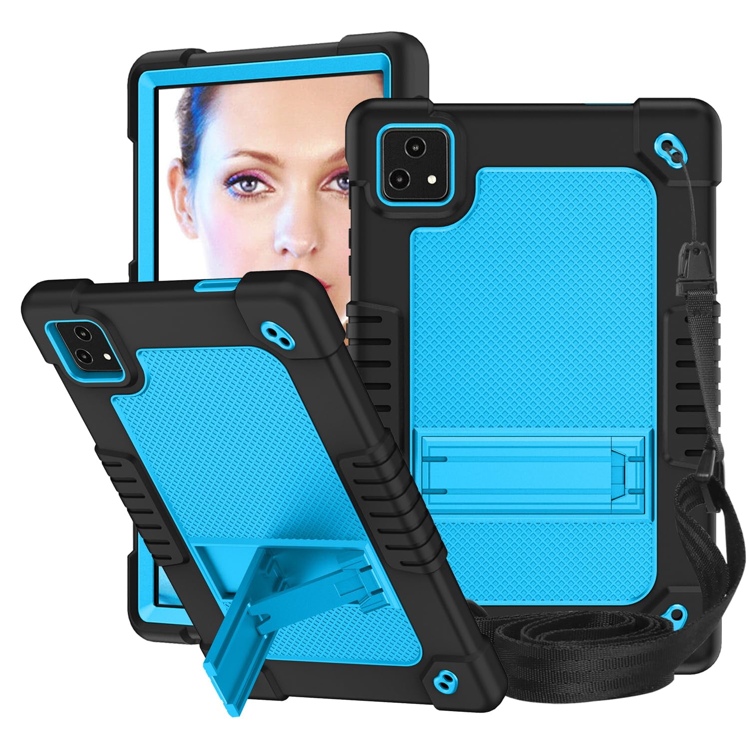 SOATUTO Tablet Case for T-Mobile Revvl Tab 5G 2023 Released Heavy Duty ...