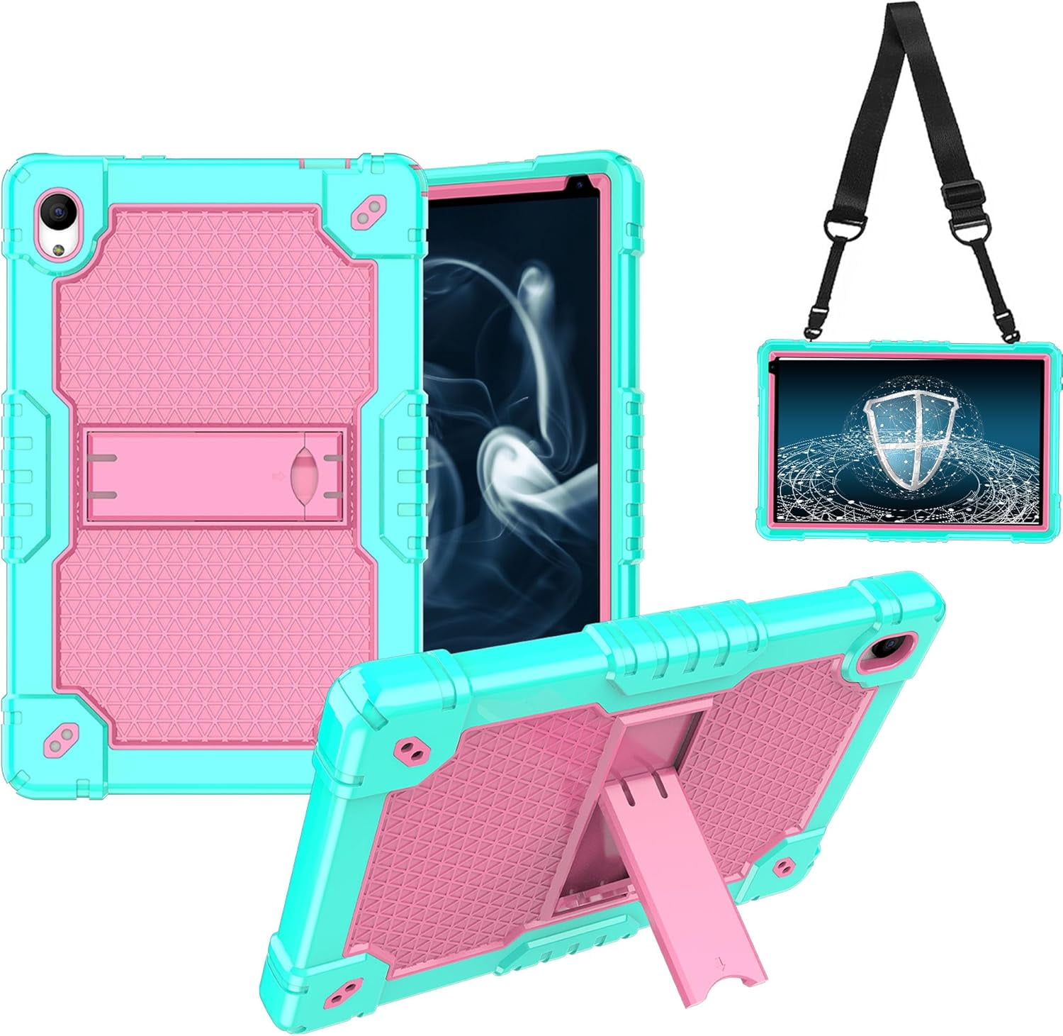 SOATUTO for Urao C107/Jeazans OC101/C107 10.1 Inch Tablet Case Hybrid ...