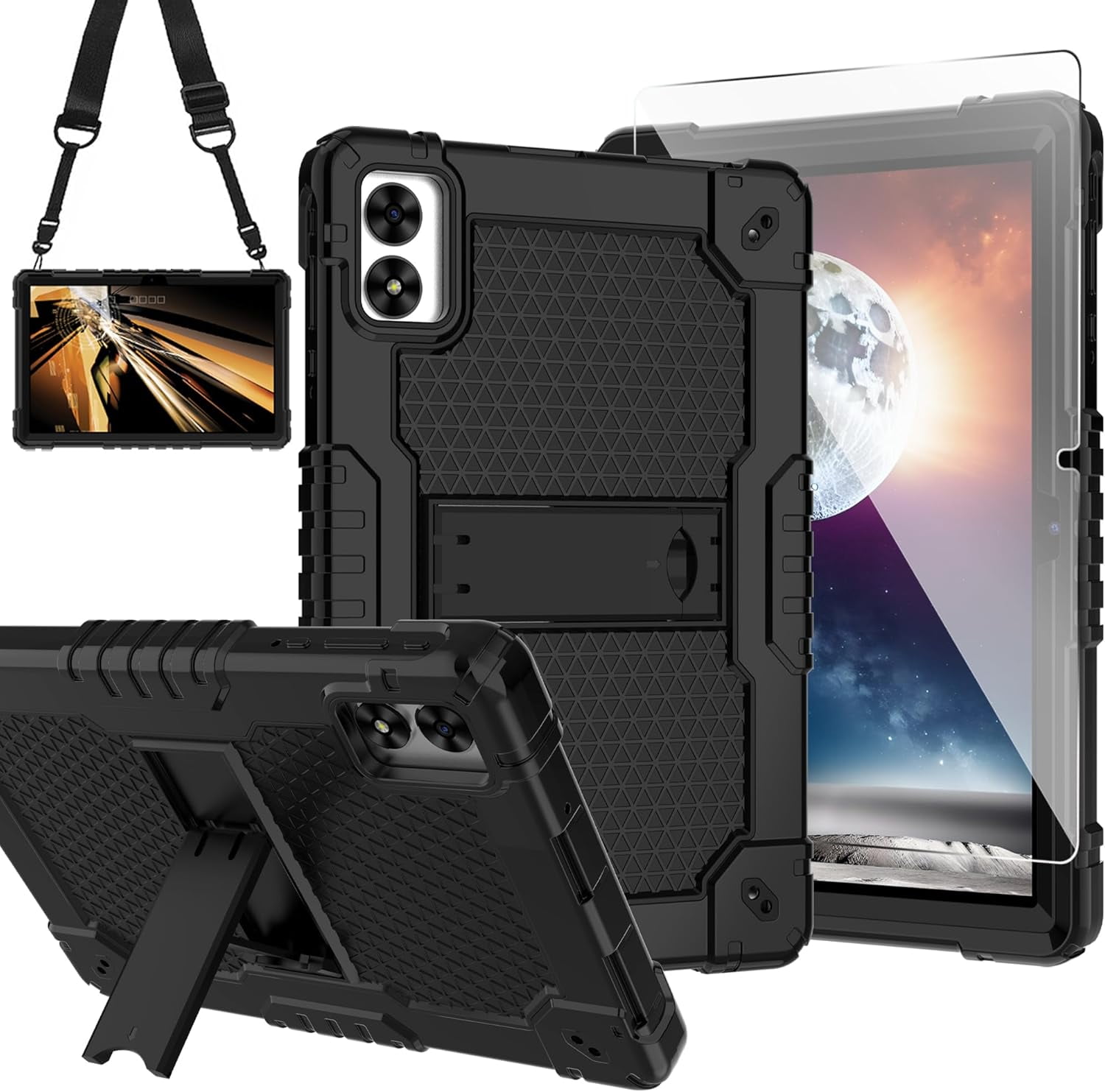 SOATUTO for Vortex T10M PRO/Vortex ZTAB10 10.1 inch Tablet Case Hybrid ...