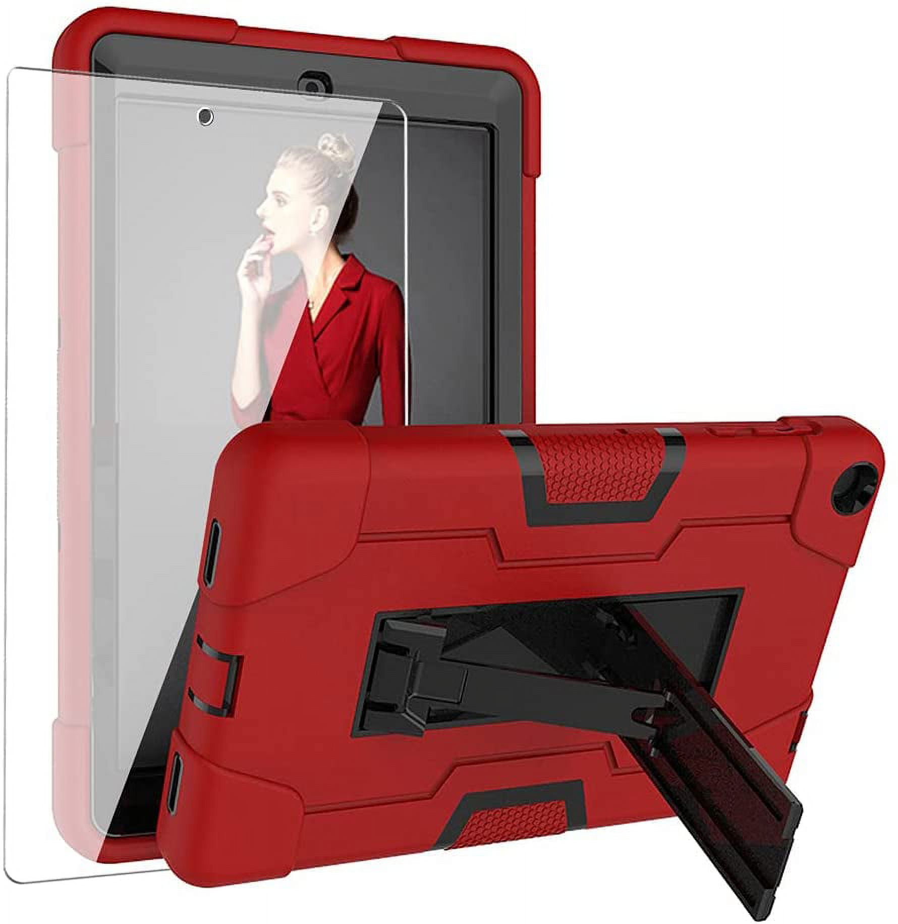 SOATUTO for Walmart Onn 8 Pro Tablet Case With Screen Protector, Heavy ...