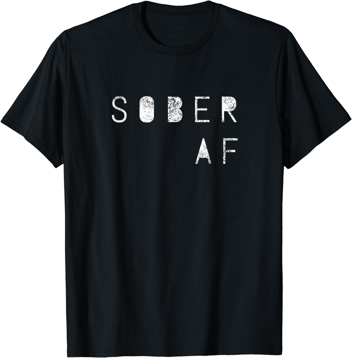 SOBER AF 12 Step Recovering Life AA NA Gift Idea T-Shirt - Walmart.com