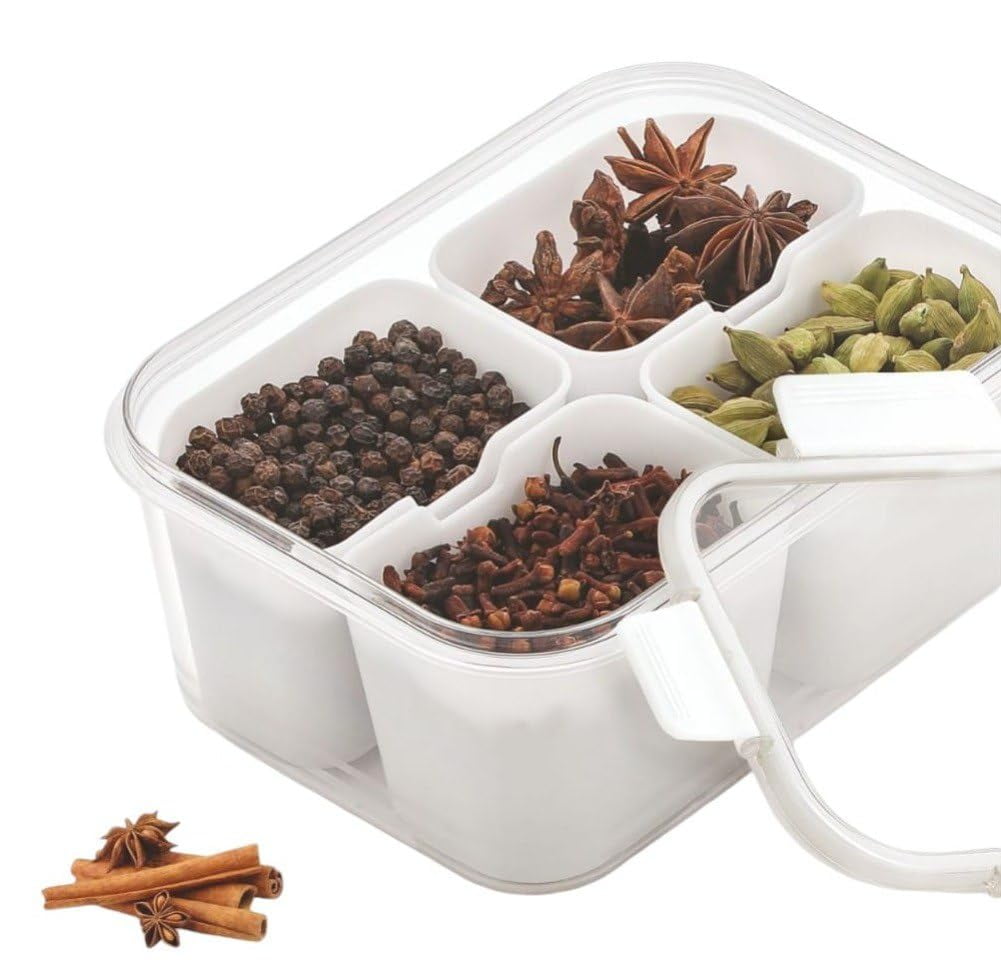 SOCATHEY Dry FruitMasala Box For Kitchen SPICE NUTS BOX Food Container ...