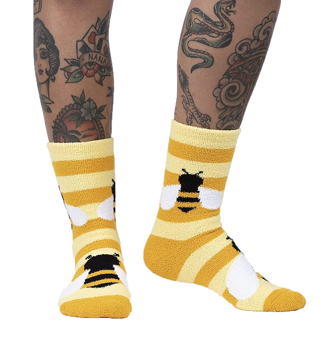 SOCK it to me Slipper Socks (CZ0002),Bee Cozy - Walmart.com