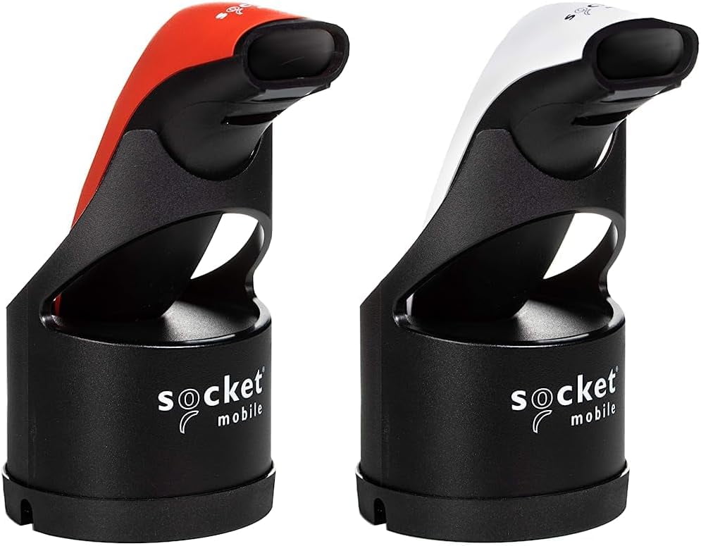 SOCKET Scan S700, 1D Barcode Scanner, Red & Charging Dock (CX3461-1929 ...