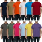 SOCKS'NBULK, 12 Pack Men's Cotton Crew Neck T-Shirts, Mixed Colors ...