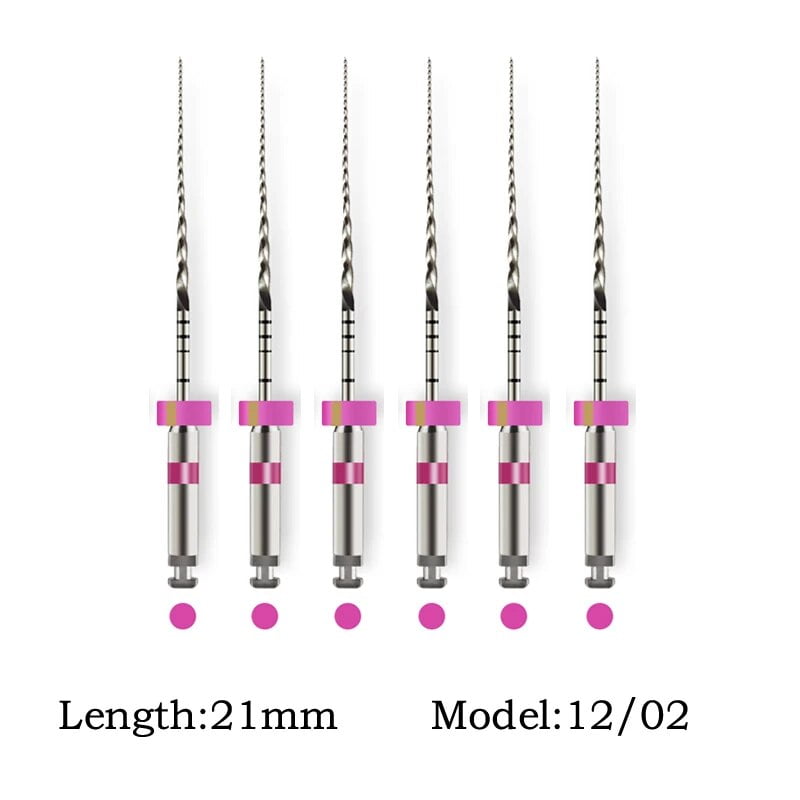 SOCO PLUS 6Pcs/Box Activated Root Canal File Dentist Tools Root Canal ...