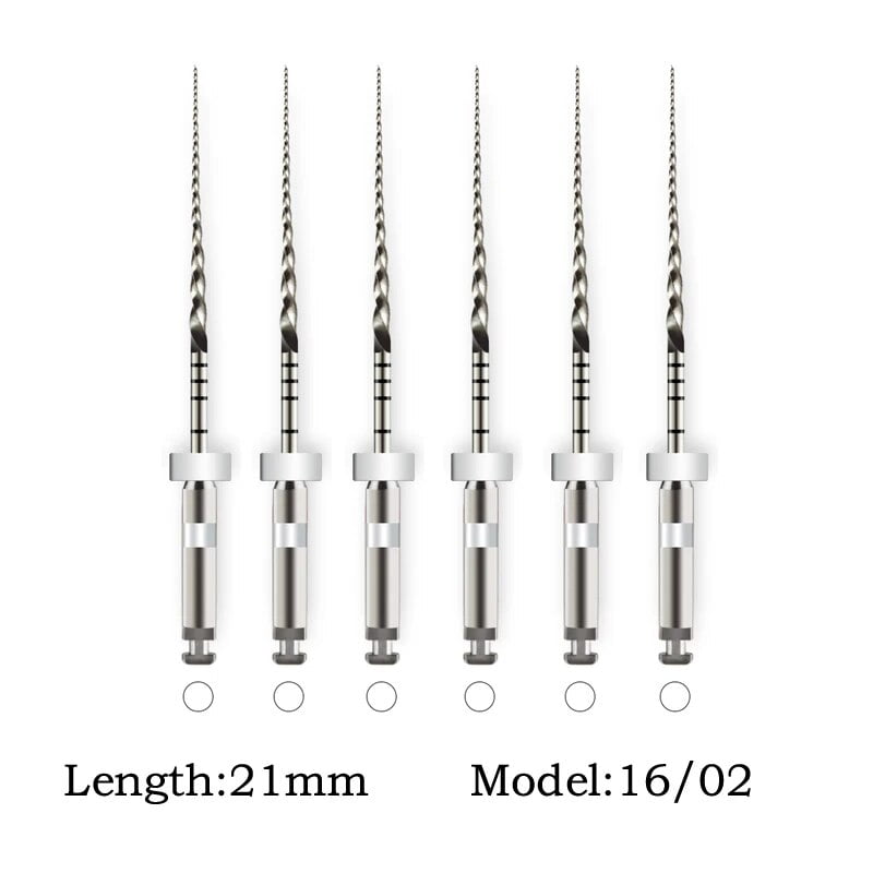 SOCO PLUS 6Pcs/Box Activated Root Canal File Dentist Tools Root Canal ...