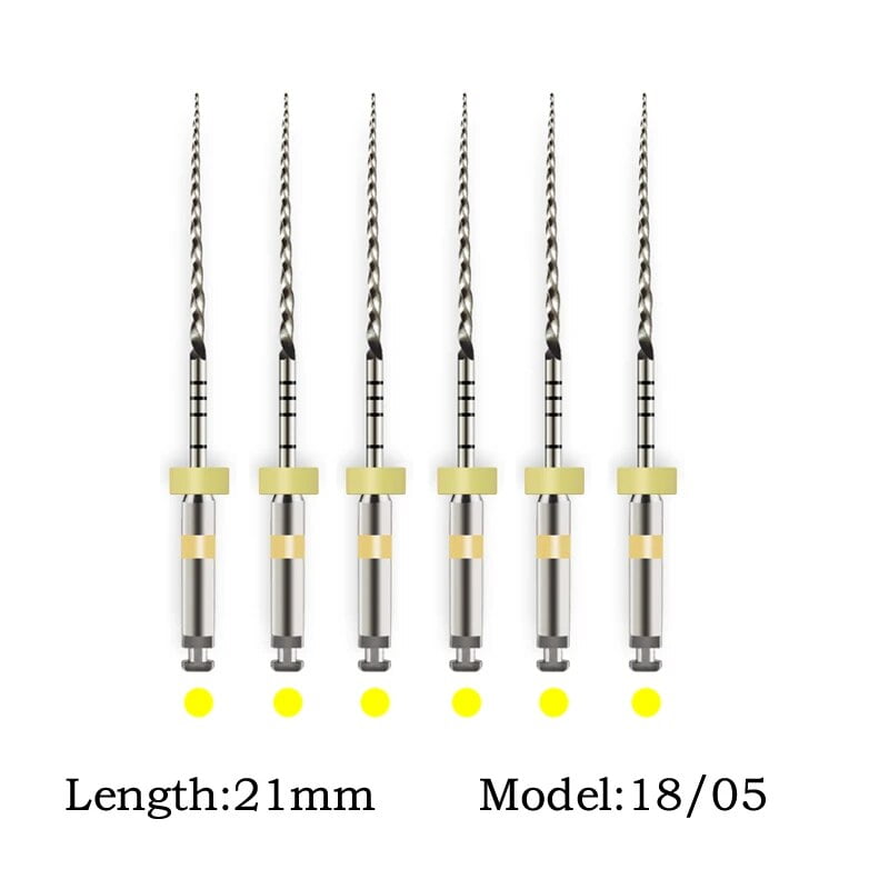 SOCO PLUS 6Pcs/Box Activated Root Canal File Dentist Tools Root Canal ...
