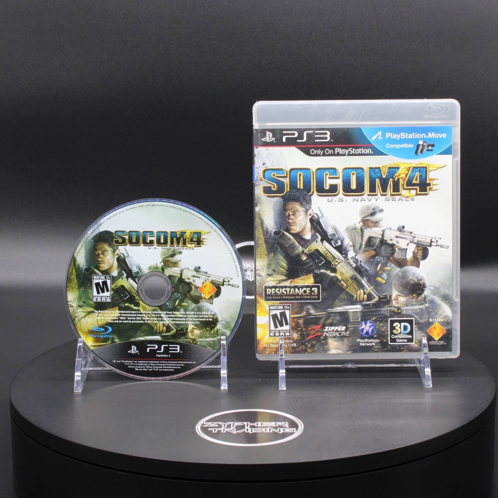 Restored SOCOM 4: US Navy SEALs Sony PlayStation 3 PS3 (Refurbished ...