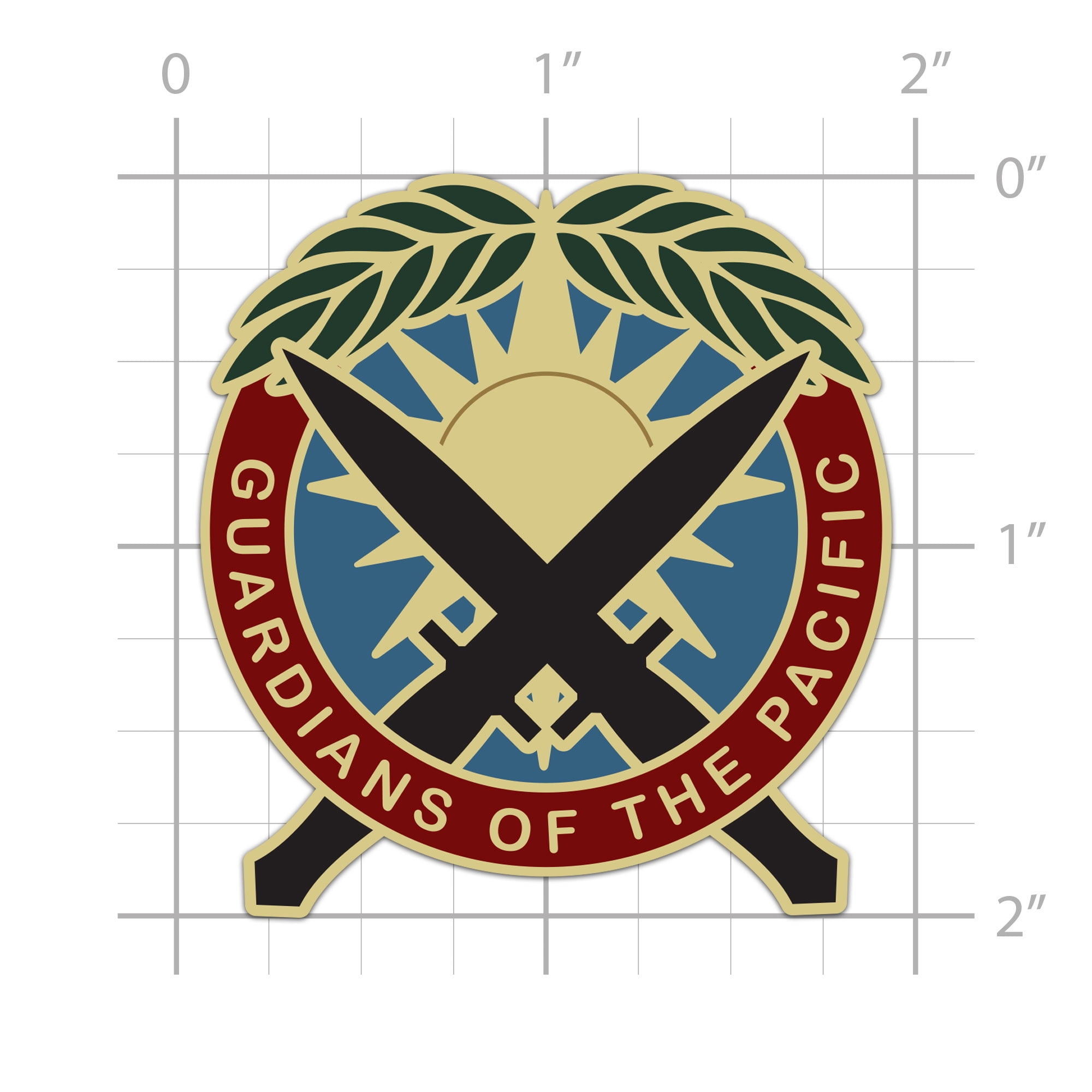 SOCPAC Insignia Sticker for water bottle phone tumbler hard hatspecial ...