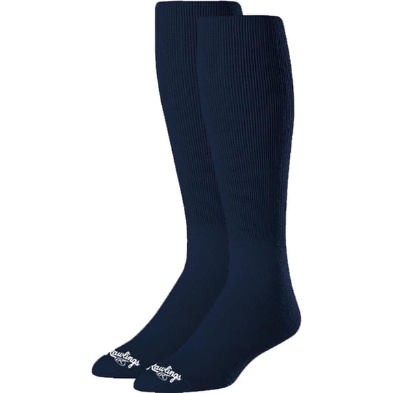 Rawlings, Baseball Socks, Small/Navy Blue 2 Pair, Mesh Venting ...