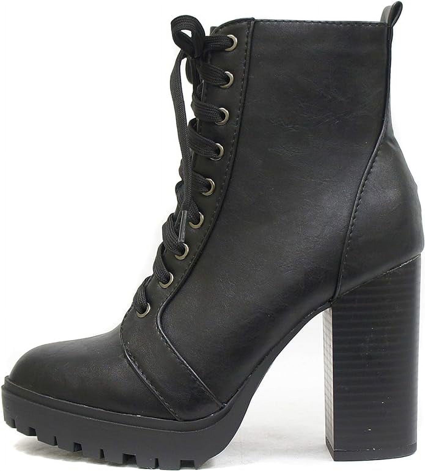 Time and Tru Women’s Block Heel Booties - Walmart.com