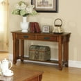 SOFA TABLE,WM BROWN,48"L;x18"Wx28"H - Walmart.com