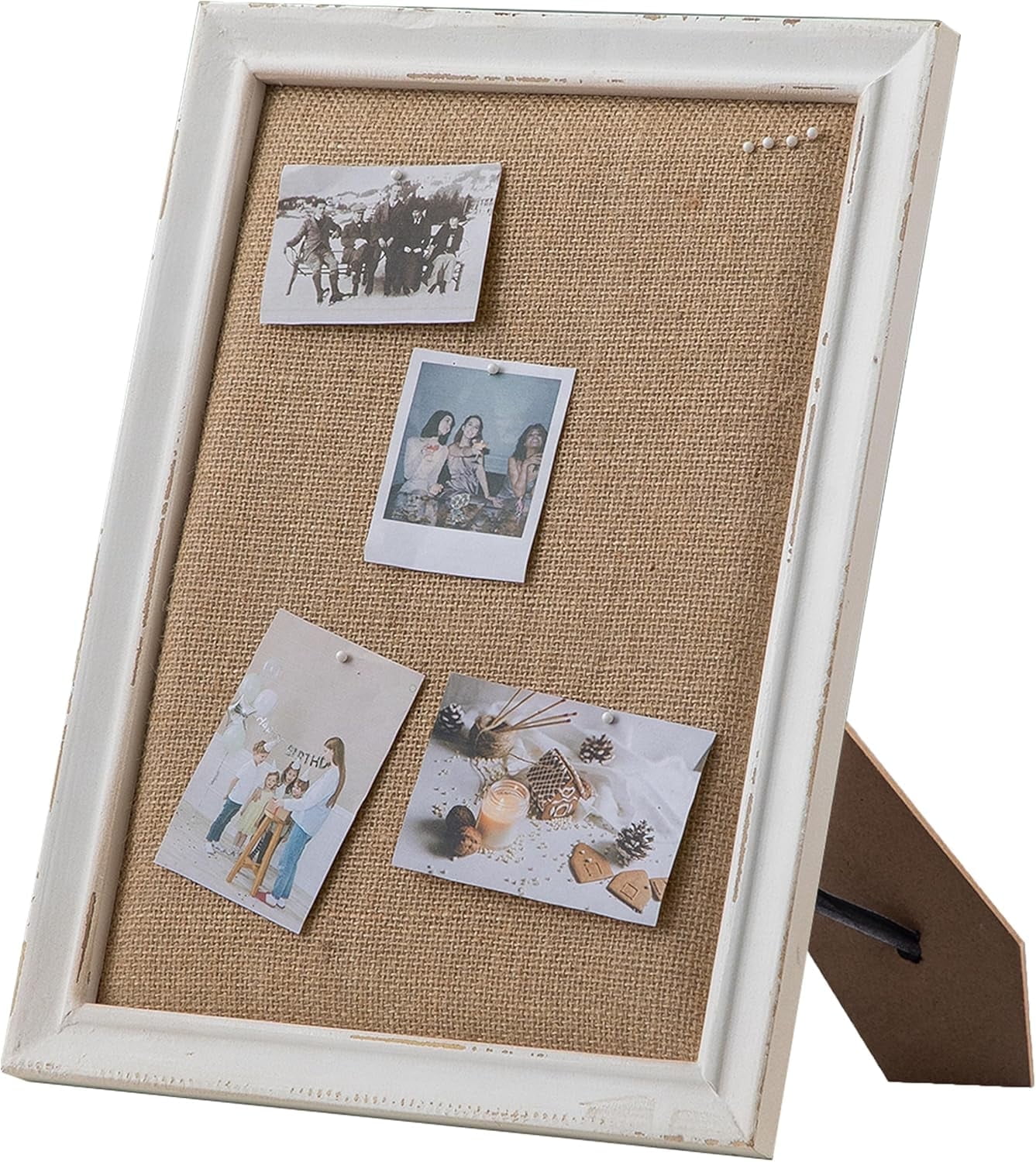 SOFE Cute Bulletin Board for Desk, 12"×16" Linen Pin Board, Farmhouse ...
