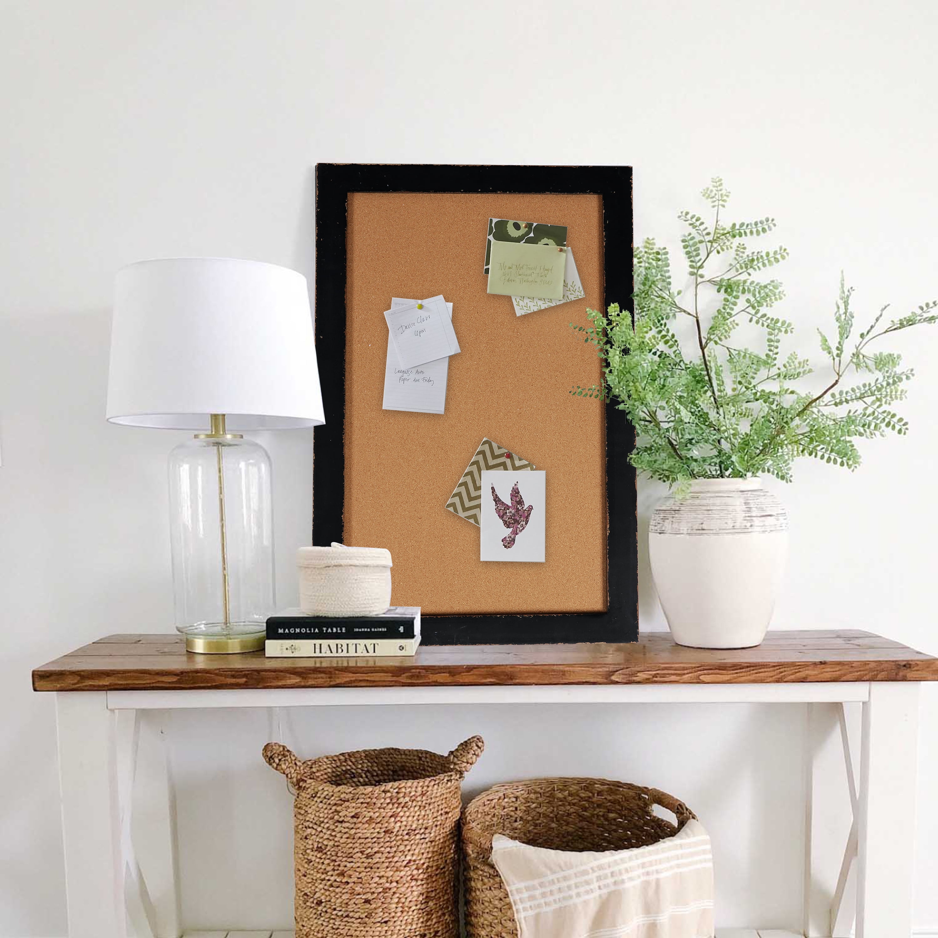 SOFE Large Bulletin Board Office Cork Boards for Walls 18×29 inches 100 ...