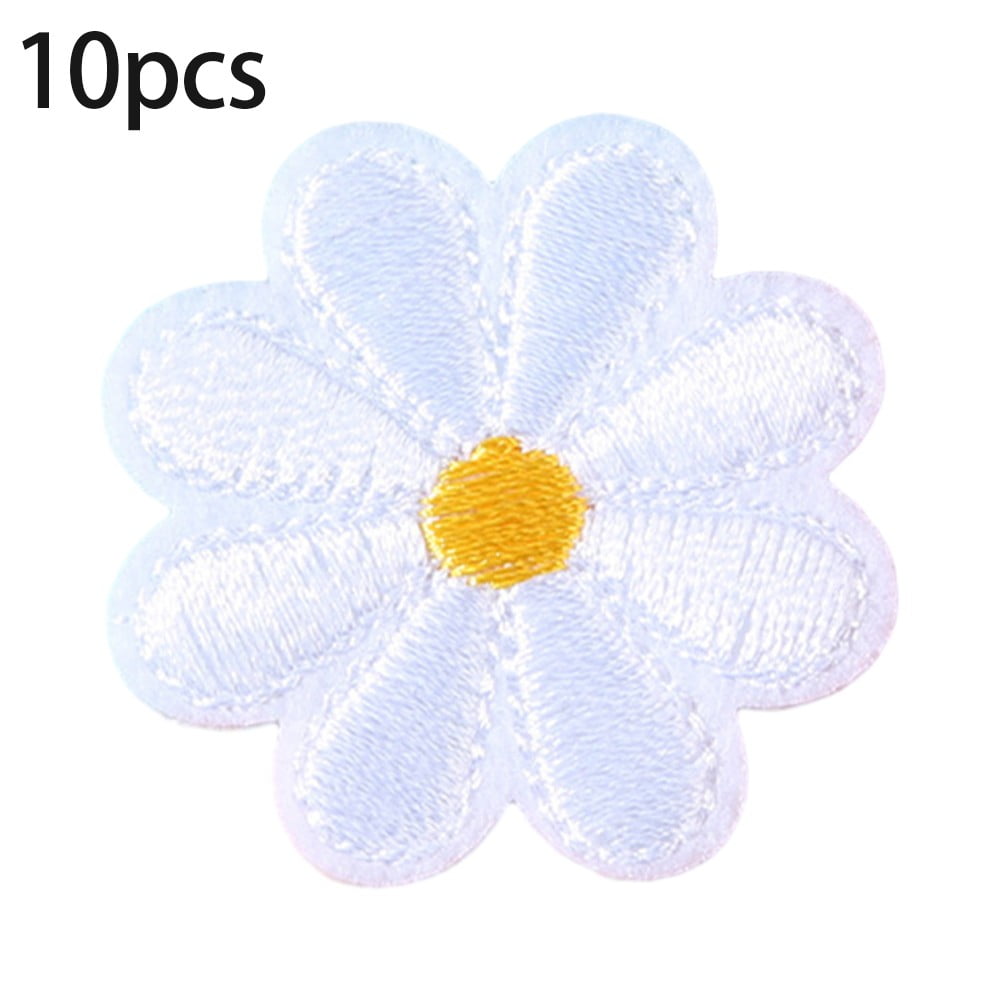 SOFEIYA 10PCS Seam-Free Patch Patch With Flower Embroidery Pattern ...
