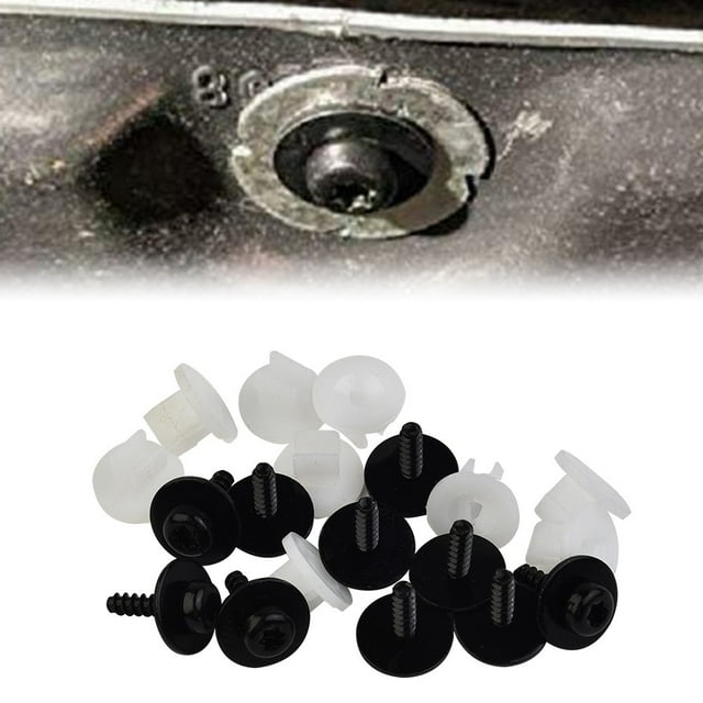 SOFEIYA 10Sets T30 Torx Head Under Engine Shield Screw Grommet Set For ...