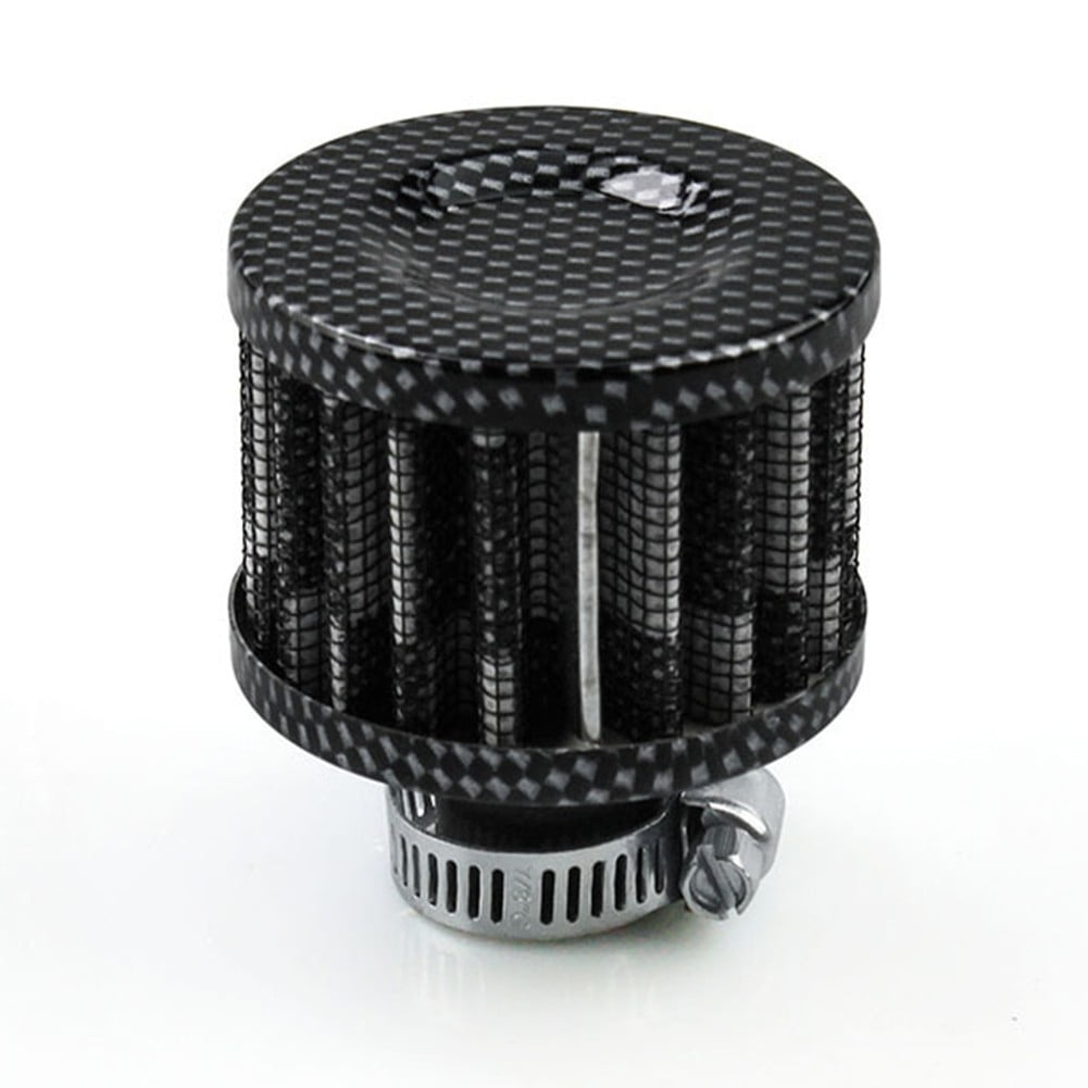 SOFEIYA 12MM Round Crank Case EngIne Breather Oil Air Filter Car ...