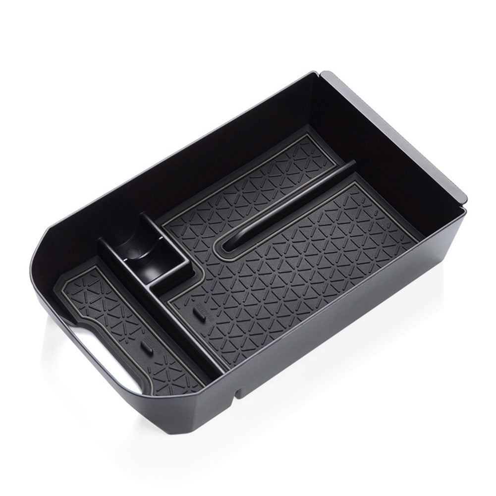 SOFEIYA 1PCS Car Storage Box With Rubber Pad For Toyota For RAV4 2019 ...