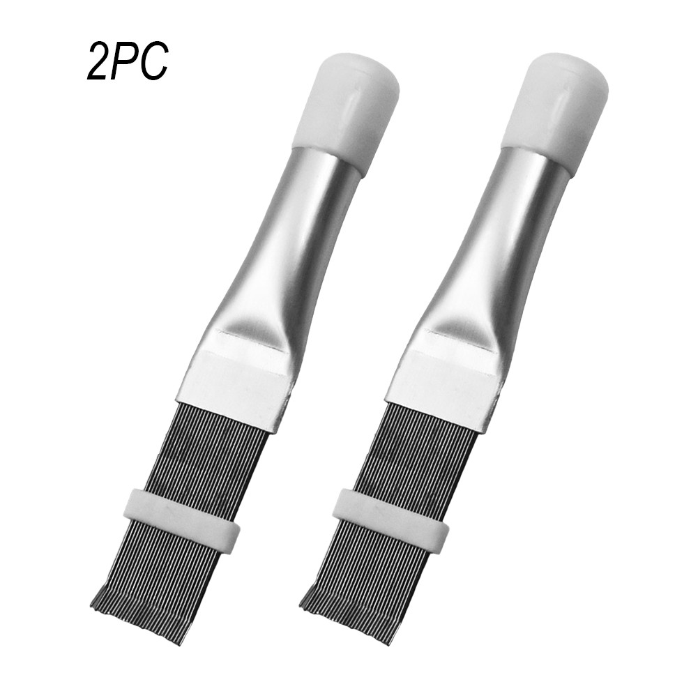 SOFEIYA 2PC Air Conditioner Fin Comb AC Condenser Fin Cleaner Radiator ...