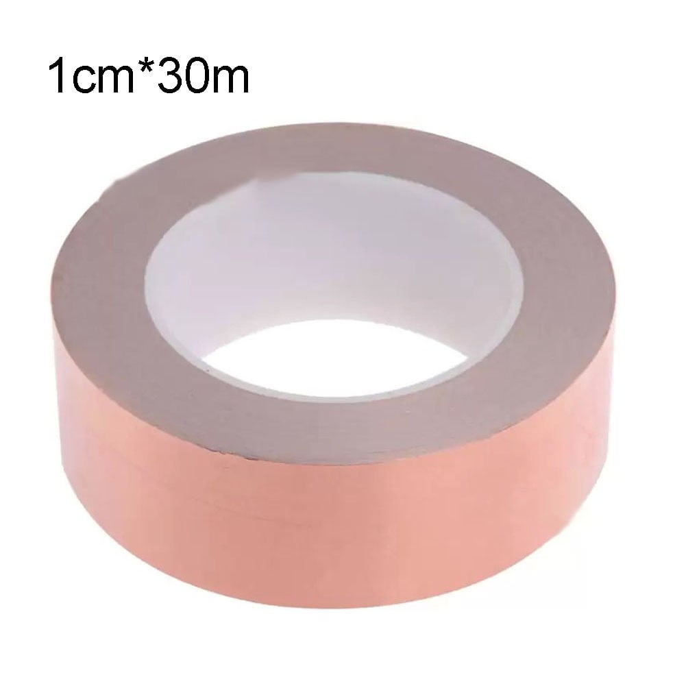 SOFEIYA 30 50M 5 6 10 20mm Copper Foil Tape Conductive Shielding Guitar ...