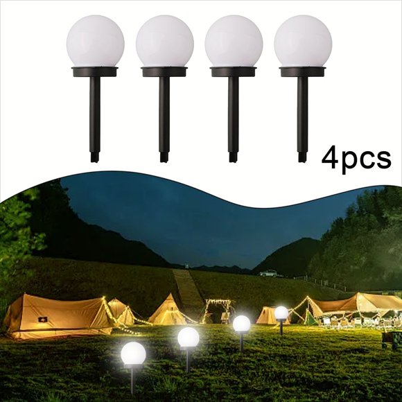 Round Solar Lights