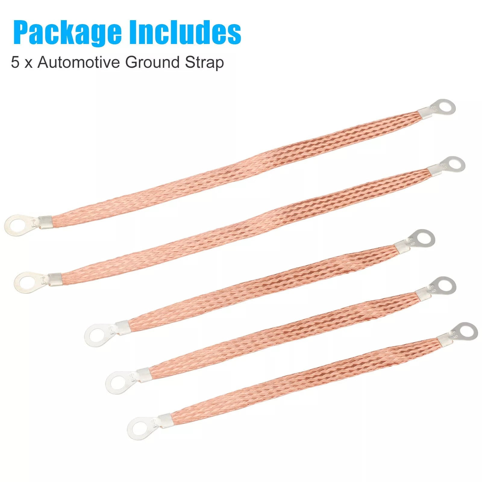 SOFEIYA 5 Pcs Auto Engine Ground Strap Car Battery Connection Line ...