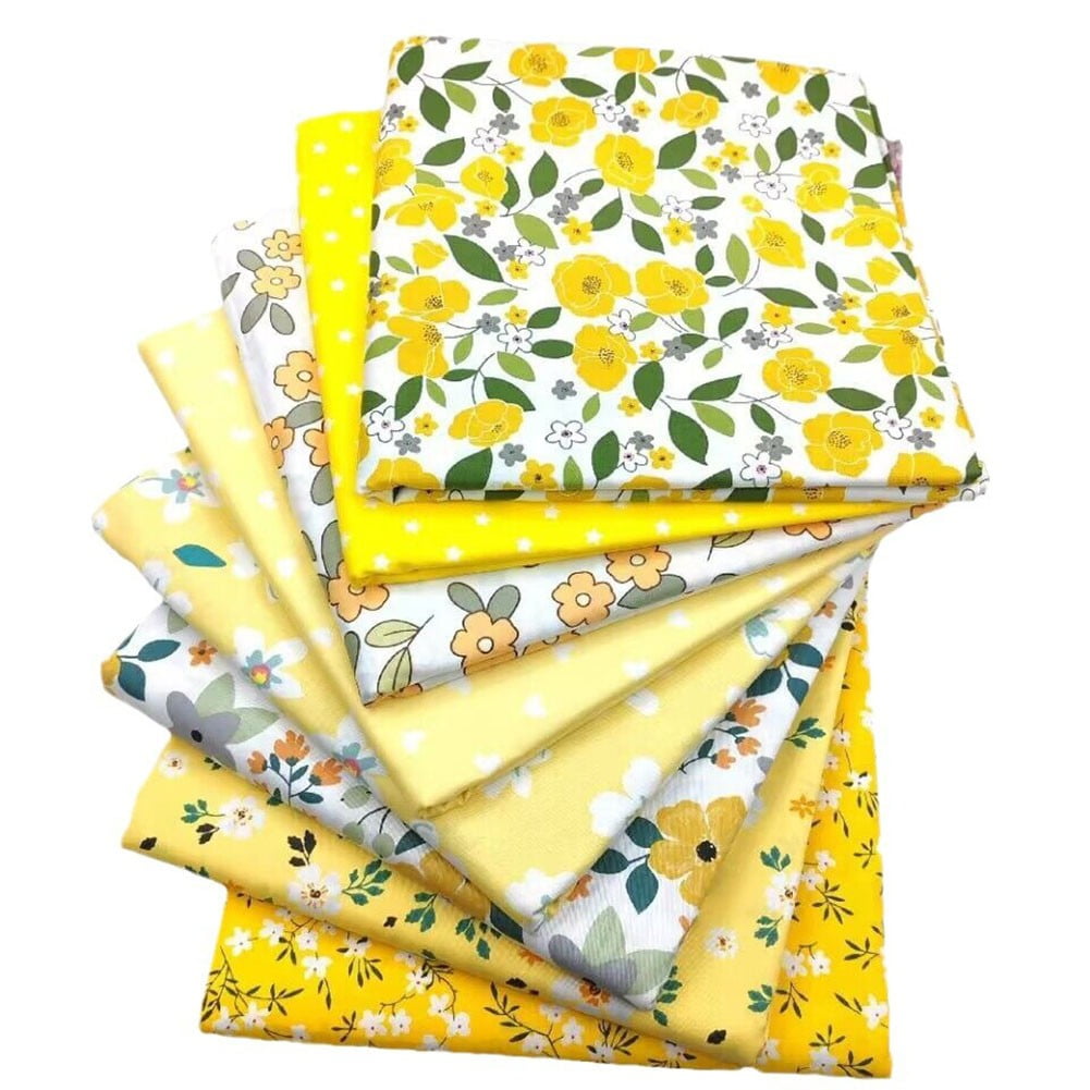 SOFEIYA 8pcs Handmade Splicing Of Small Floral Fabrics Using Cotton ...