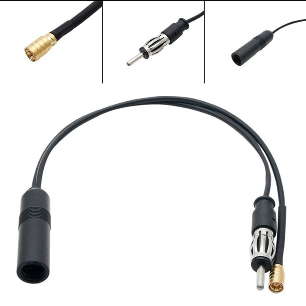 SOFEIYA Car DAB Extension Cable FM/AM Radio Aerial Antenna Adapter SMB ...
