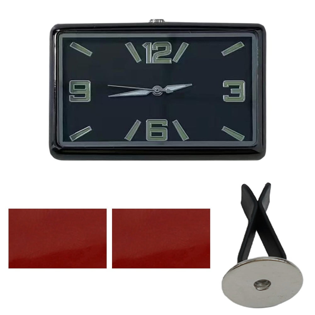 SOFEIYA Car Square Clock Car Random Sticker Electronic Watch Car Clock ...