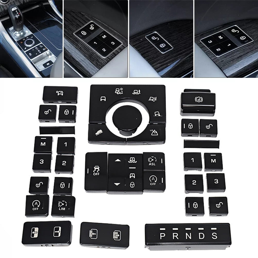 SOFEIYA Car Terrain Mode Switch Center Console Button Cover for Land ...