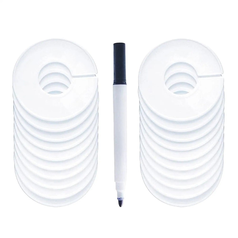 SOFEIYA Colorful Round Partitions Partitions For Clothing Display ...