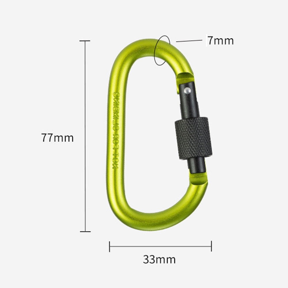 SOFEIYA D type Wind rope buckle Ring lock buckle Outdoor safety ...