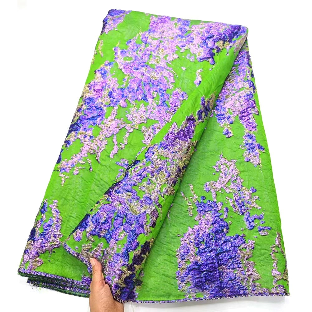 SOFEIYA Exquisite African Gilding Brocade Fabric: Perfect for Nigerian ...