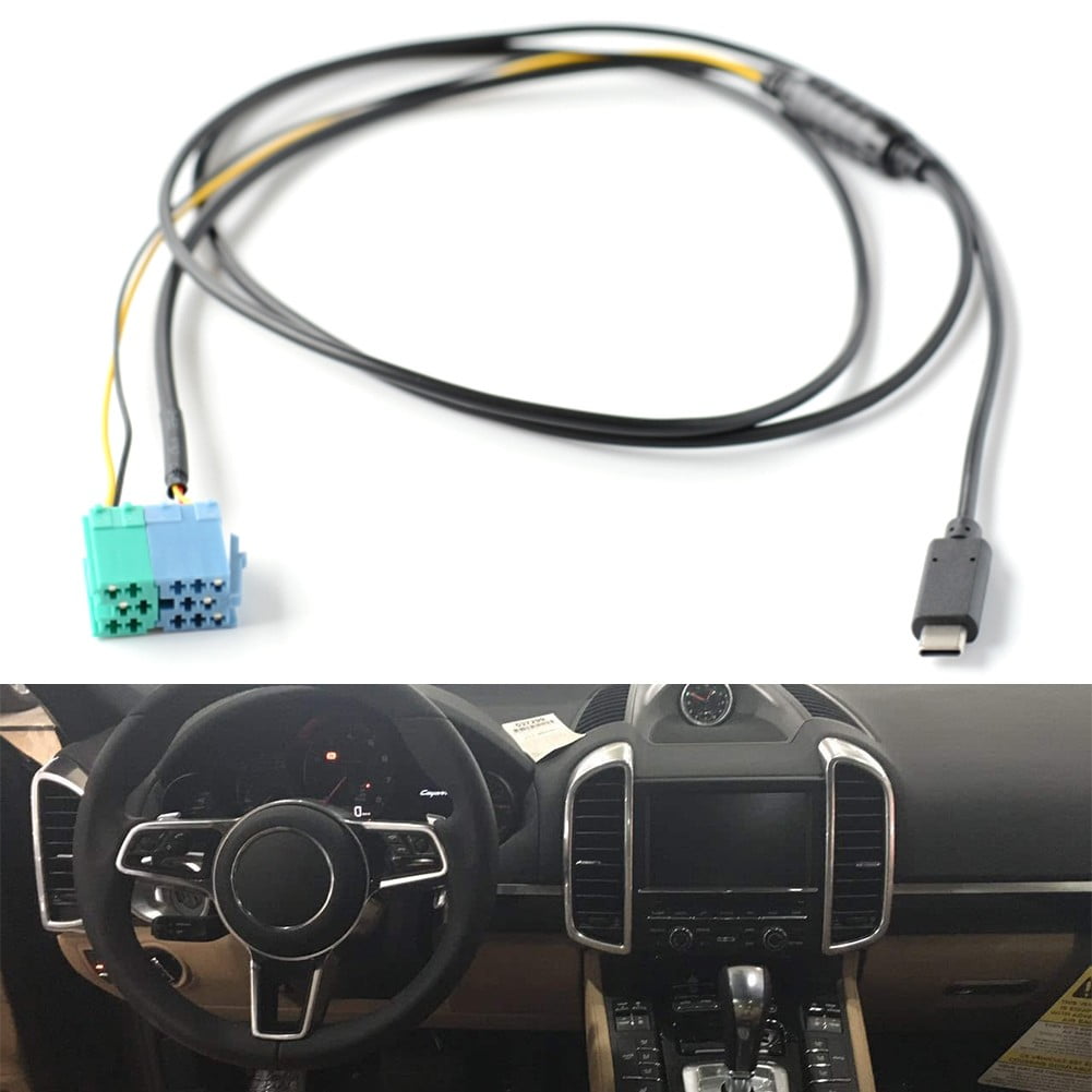 SOFEIYA For BECKER Audio CD Player TYPEC Audio Input Cable AUX Audio ...