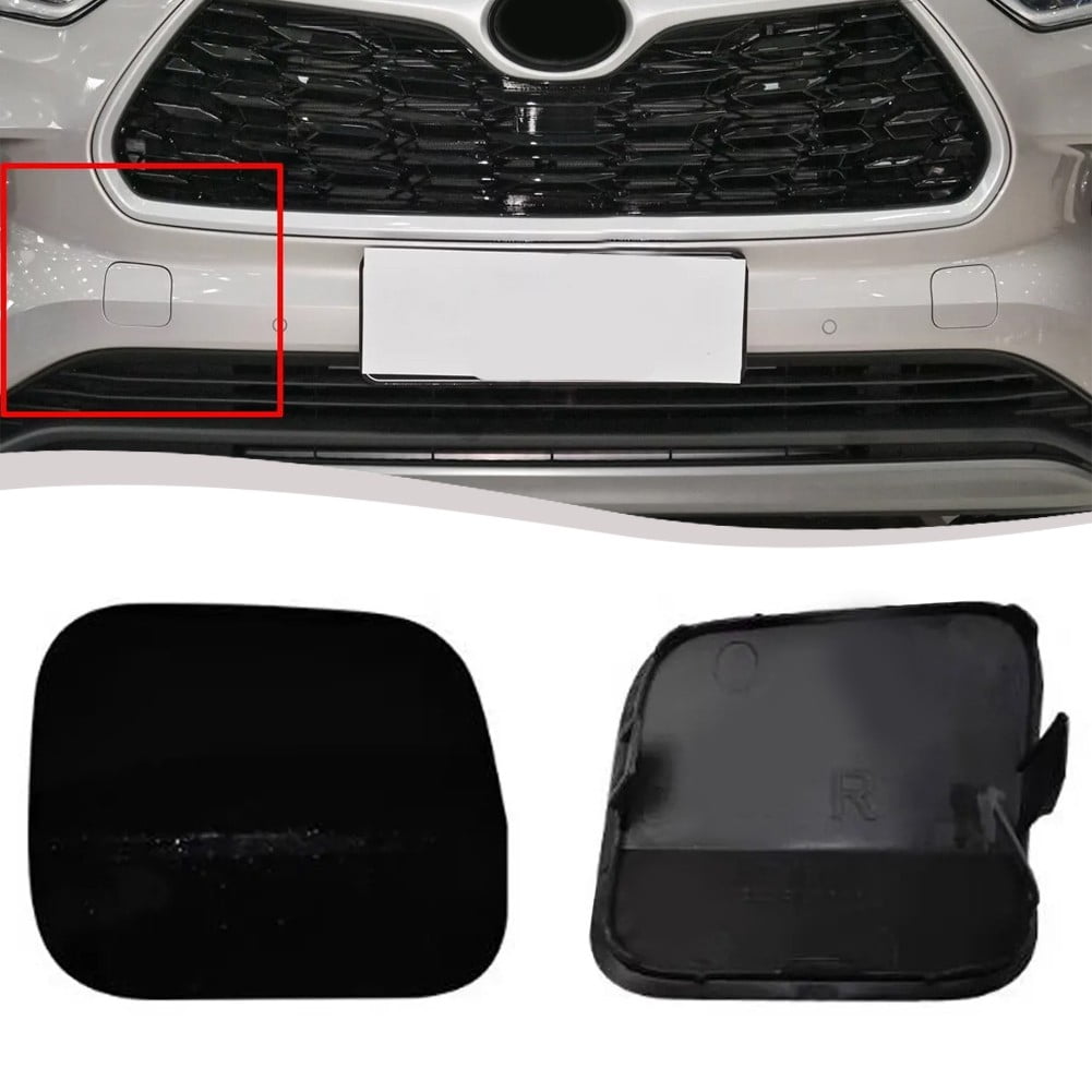 SOFEIYA Front Bumper Towing Tow Hook Hole Eye Cover Cap For Toyota for ...