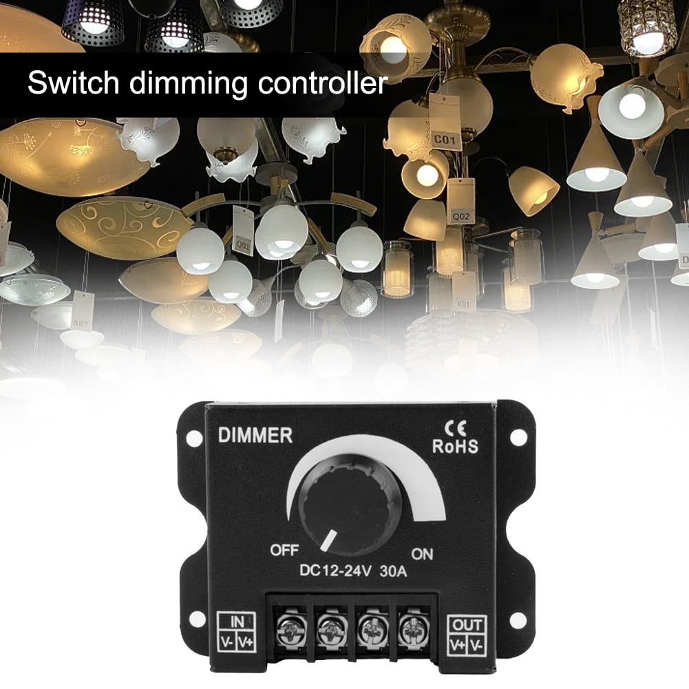 SOFEIYA LED Light Strip Dimmer PWM Dimming Controller Knob ON/Off ...
