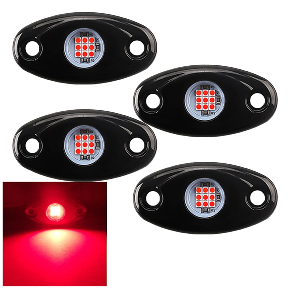 SOFEIYA LED Rock Lights Underbody Light 9W For Jeep Offroad Truck ATV ...