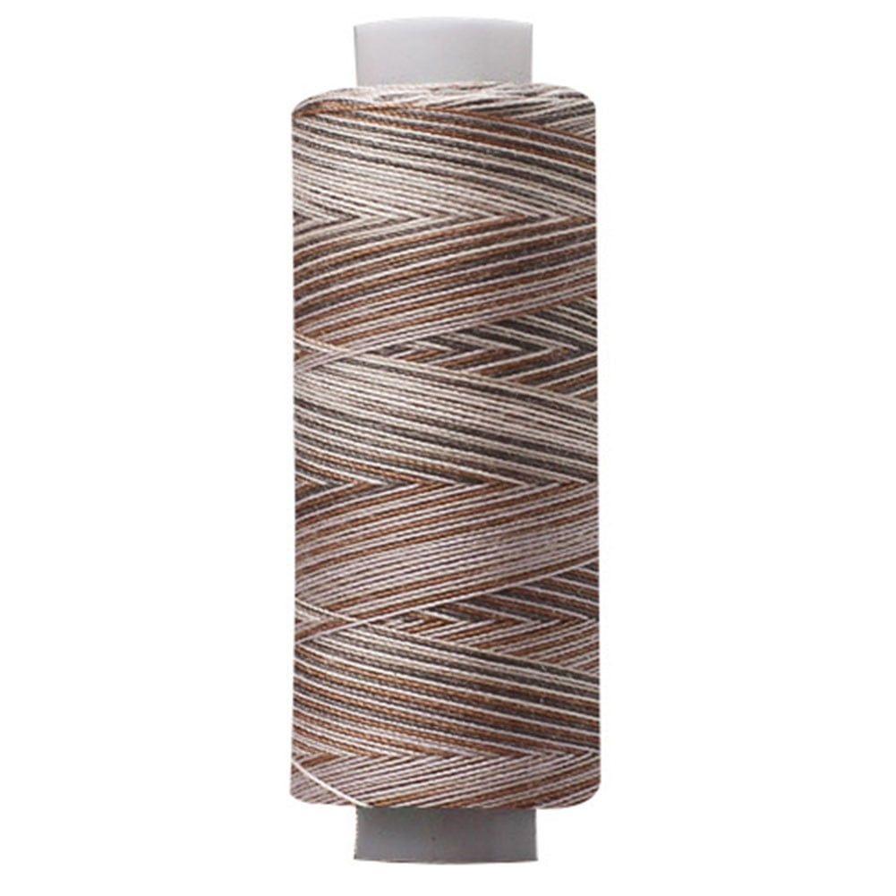 SOFEIYA Leather Color Sewing Thread DIY Polyester Gradient Braided ...