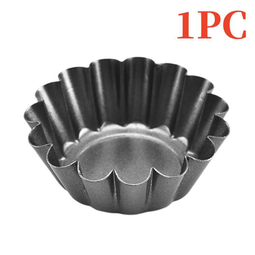 SOFEIYA Mini Non Stick Egg Tart Pan Quiche Cake Pie Pizza Cupcake Mould ...