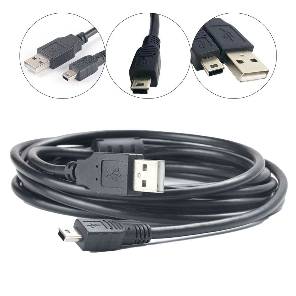 SOFEIYA Mini USB data cable T-type port USB Male Data Sync Charger ...
