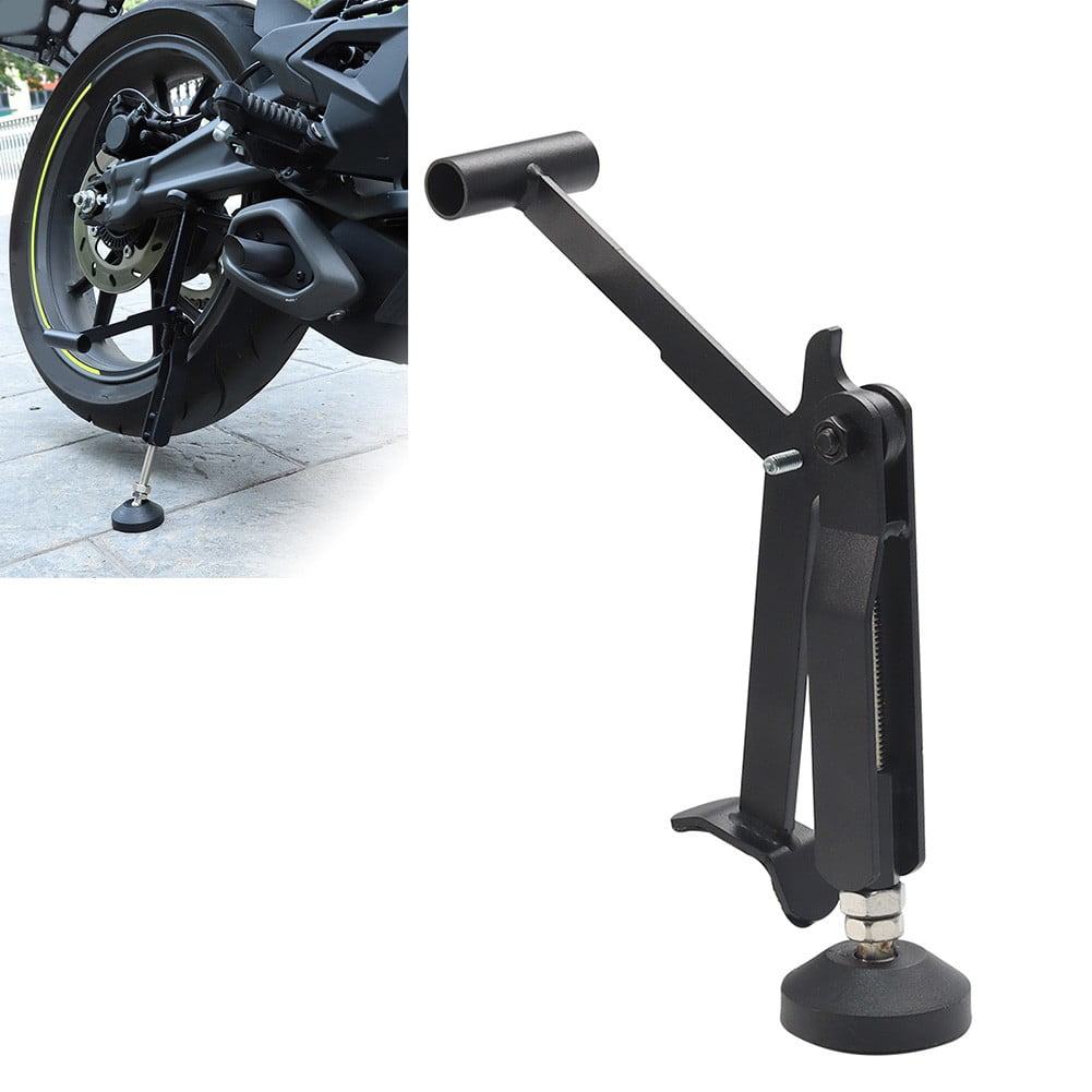SOFEIYA Motorcycle Folding Lift Support Stand Foldable Heavy Stand ...
