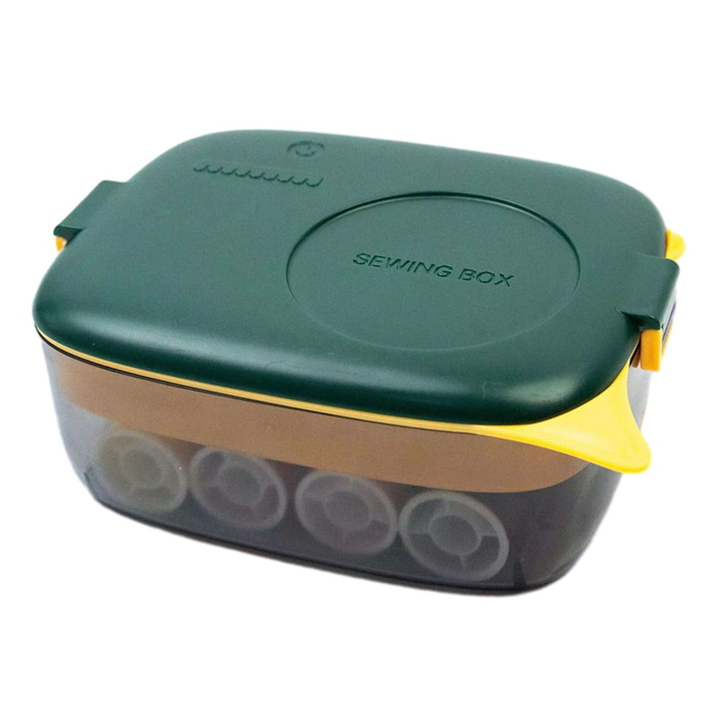 SOFEIYA Needle And Thread Box With Double-Layer Design For Storing ...